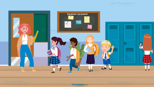 Elyssa à l’école - Le français du primaire