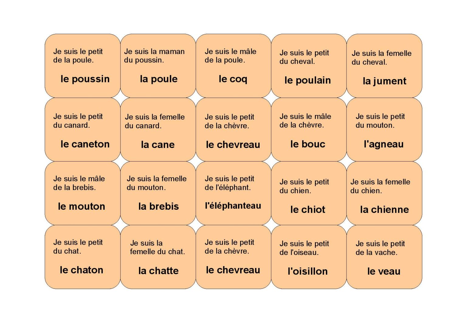 Jeux de devinettes | Le français du primaire