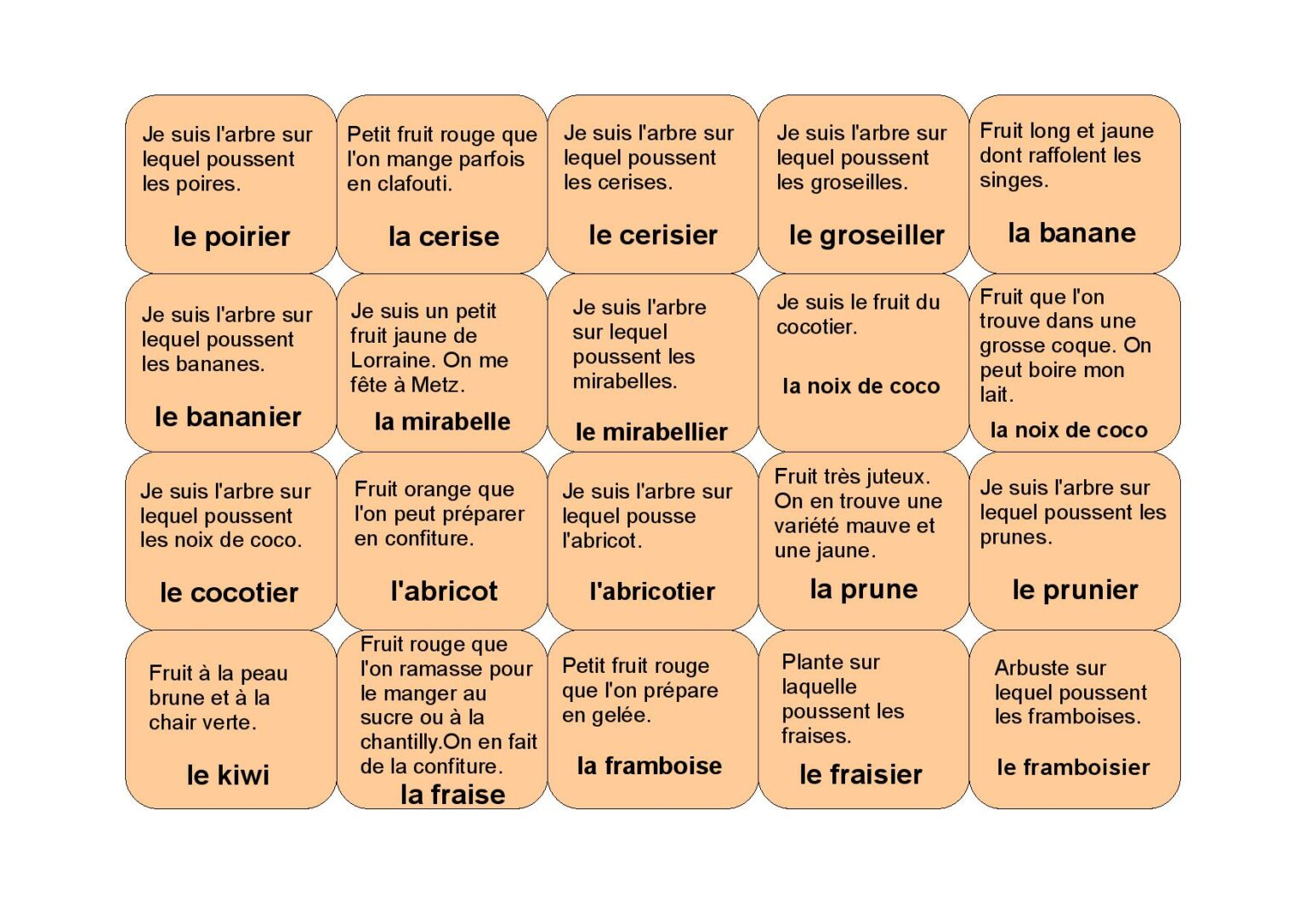 Jeux de devinettes | Le français du primaire