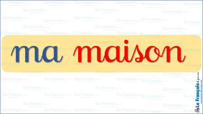 Poème : Ma maison ( 3ème année ) | Le français du primaire