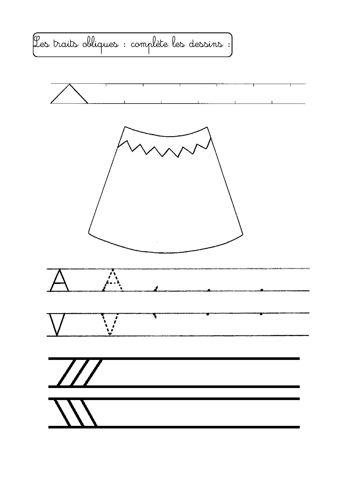 Graphisme 1er année | Le français du primaire