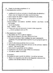 Fiches Module 13 3ème année Partie 1 | Le français du primaire