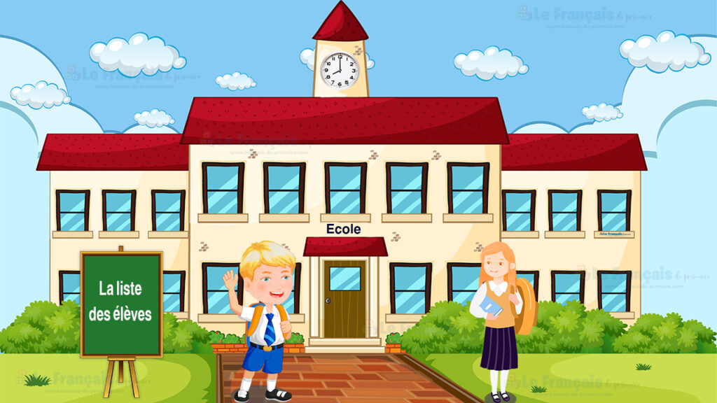 Elyssa à l’école | Le français du primaire