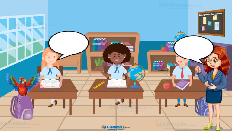 Poupou en classe ! ( Elyssa et Poupou ) | Le français du primaire
