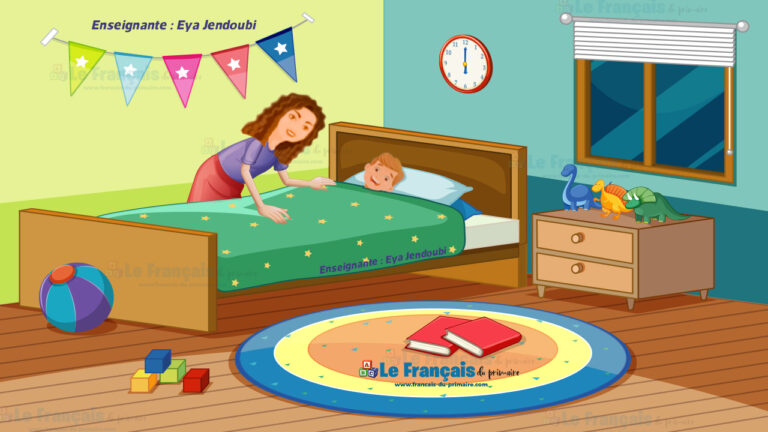 Elyssa fait sa toilette 3ème année | Le français du primaire