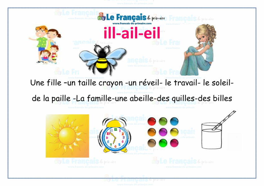Résumé étude de graphies et mots outils /4ème année | Le français du ...