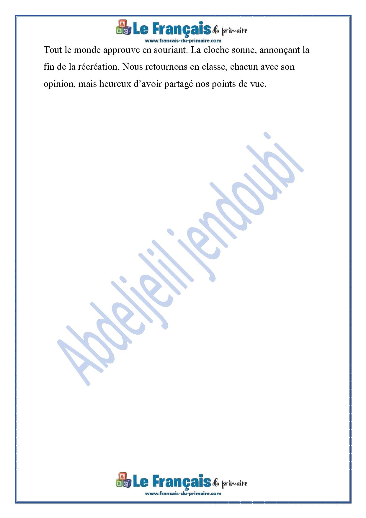 Production : La ville et la campagne | Le français du primaire